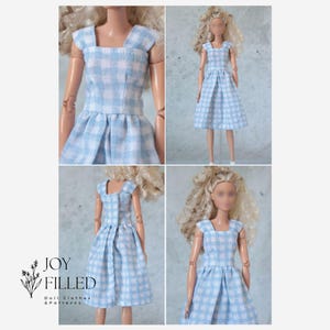 Basic Doll Dress PDF Sewing Pattern - 11.5" Dress Pattern, Doll Clothes ...