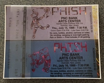 Phish Ticket Stub - Etsy