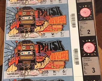 Phish Ticket Stub - Etsy