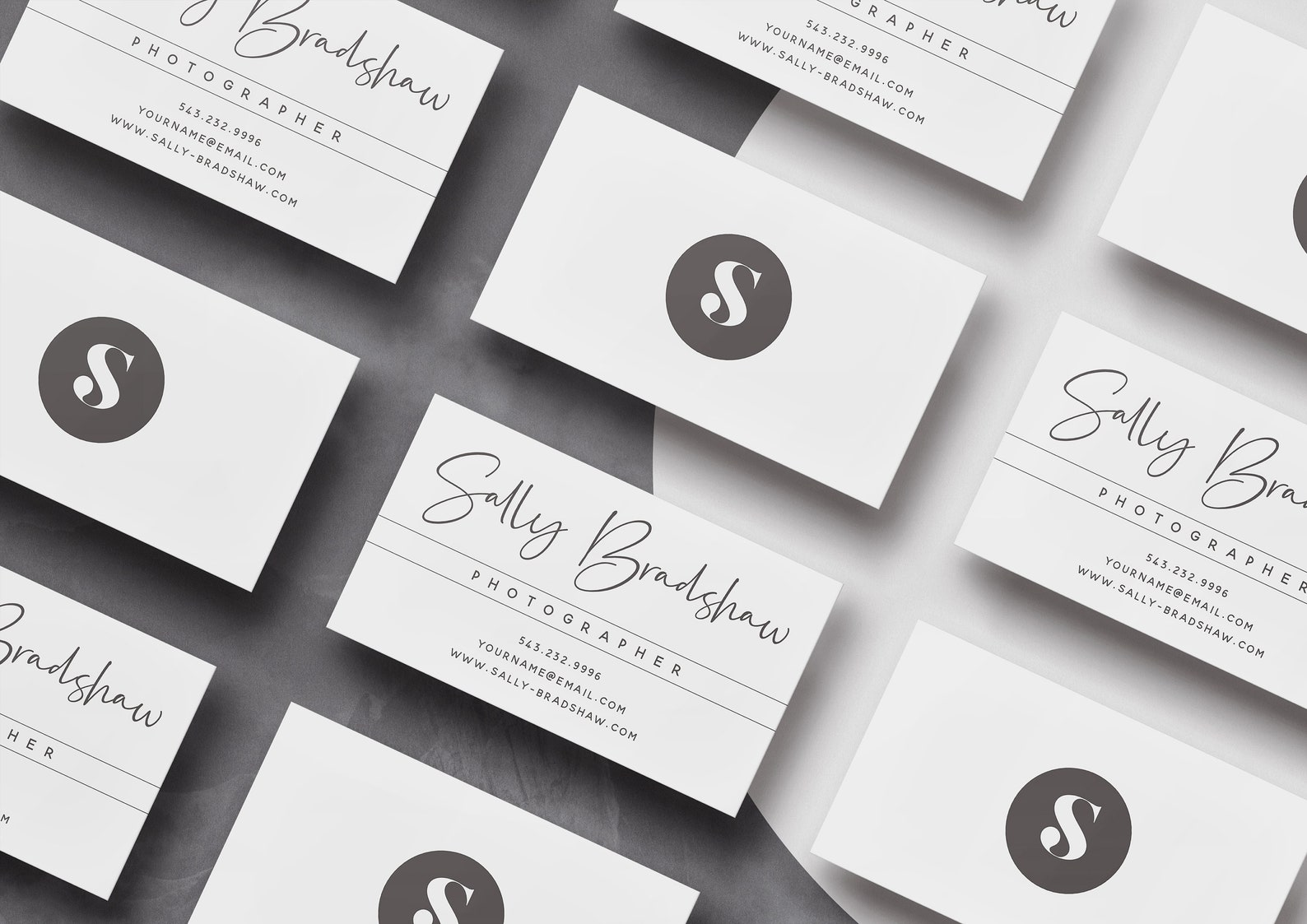 Business Card Template INSTANT DOWNLOAD Business Cards - Etsy