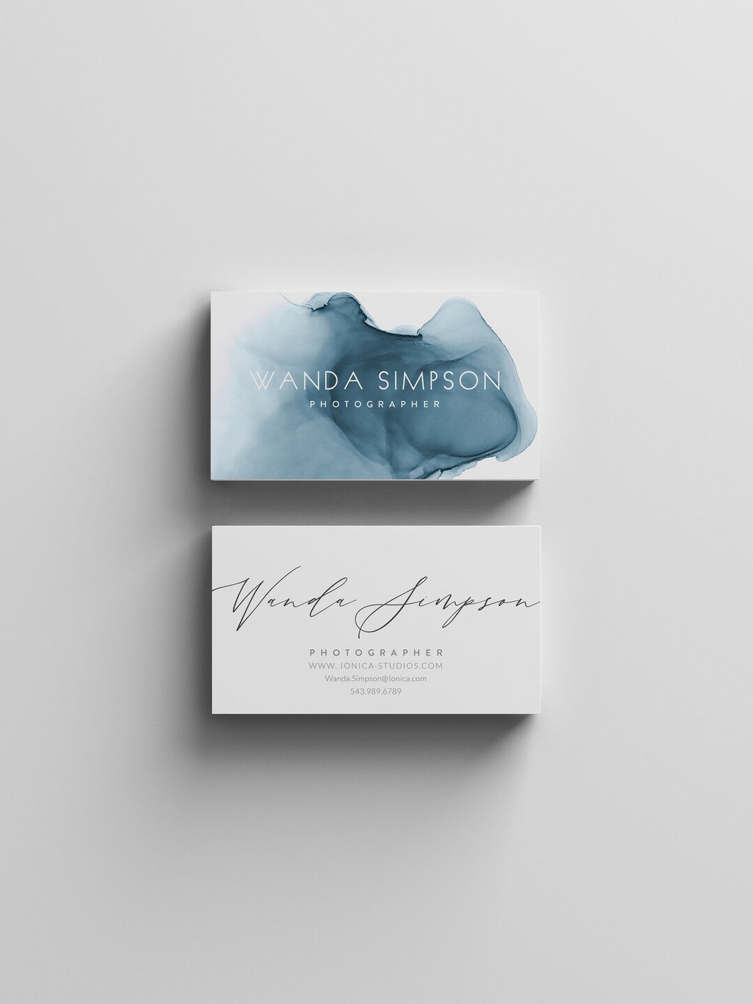 Abstract Minimalist Business Cards, INSTANT DOWNLOAD, Business Card ...