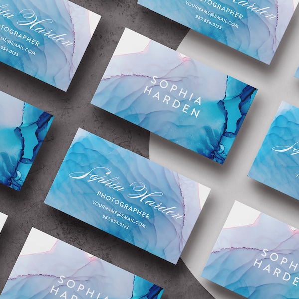 Business Card Template - Etsy