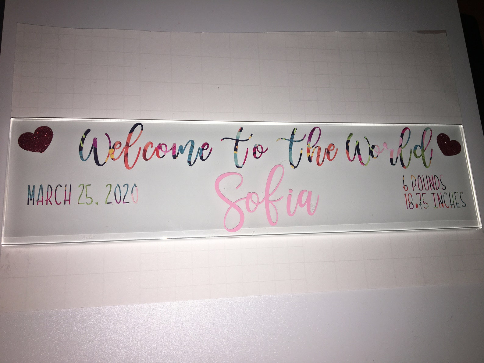 Personalized Baby Tiles - Etsy