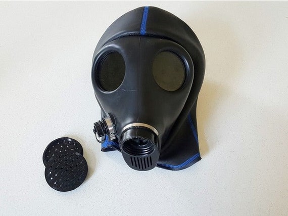 Militaria Art & Collectibles FM12 Gas Mask Lens Pepper Pot Caps Covers ...