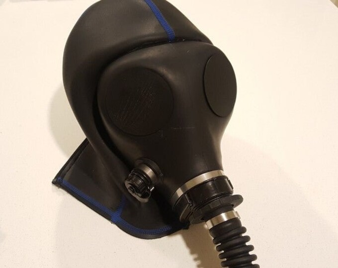 LATEX GAS MASK - Etsy