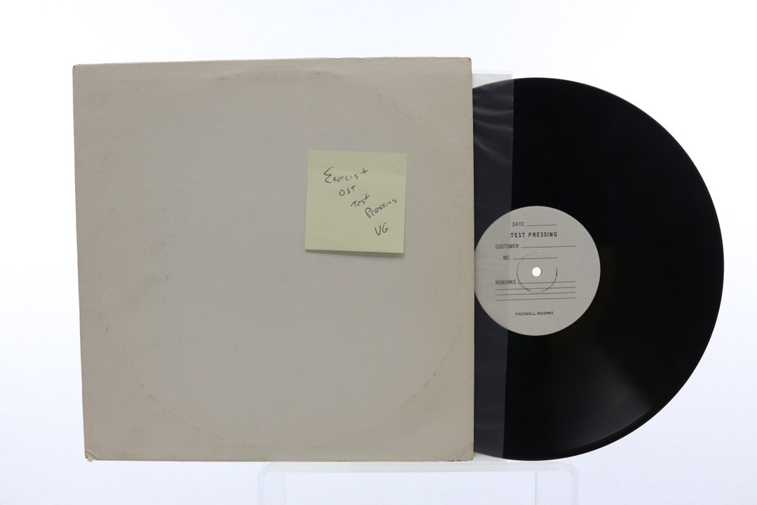 The Exorcist Soundtrack OST Test Pressing Vinyl Record LP VG - Etsy