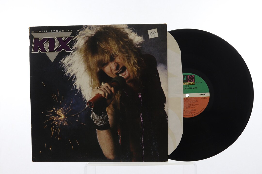 KIX Midnite Dynamite Promo Vinyl Record LP VG+ - Etsy