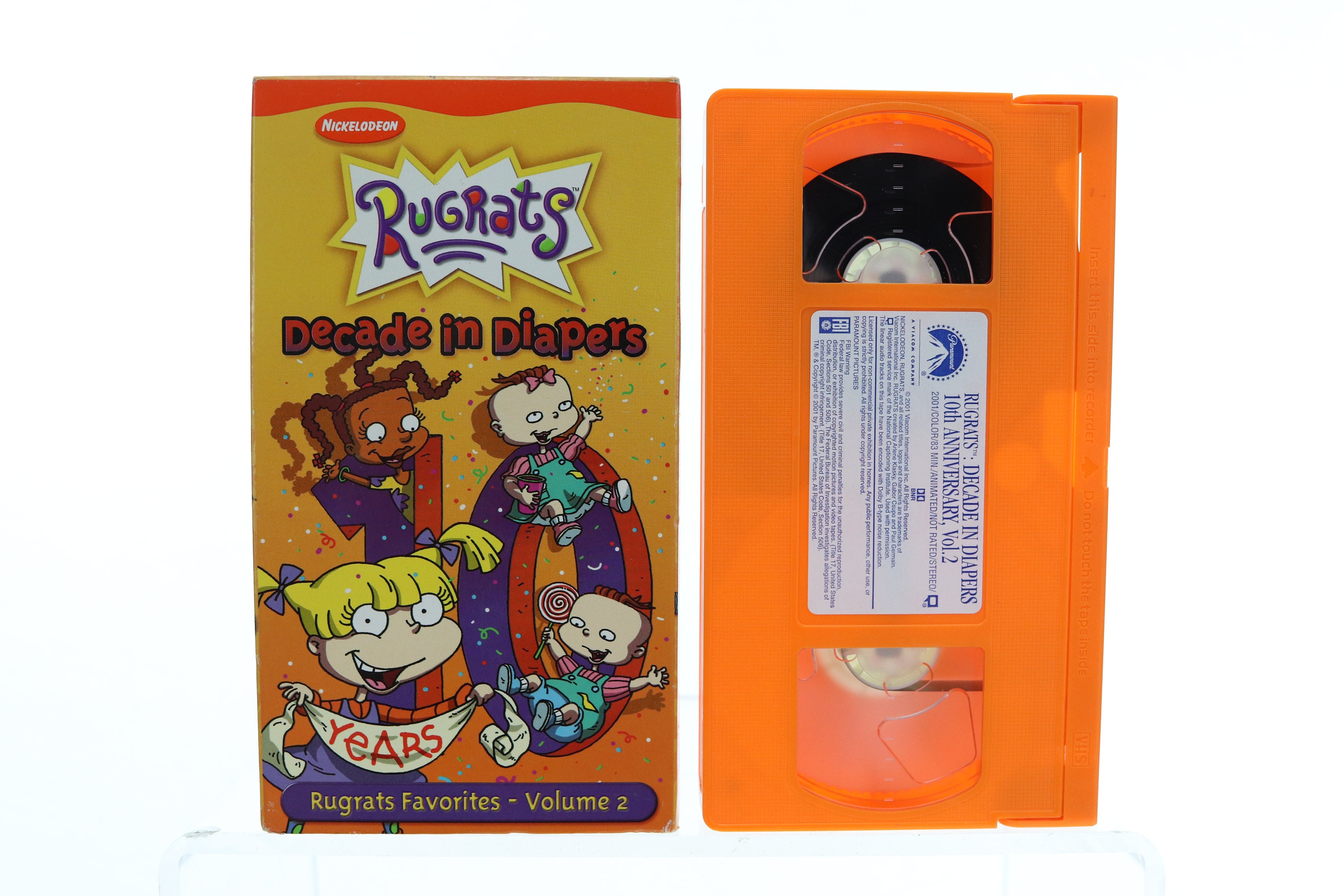 Rugrats Decade In Diapers Vhs