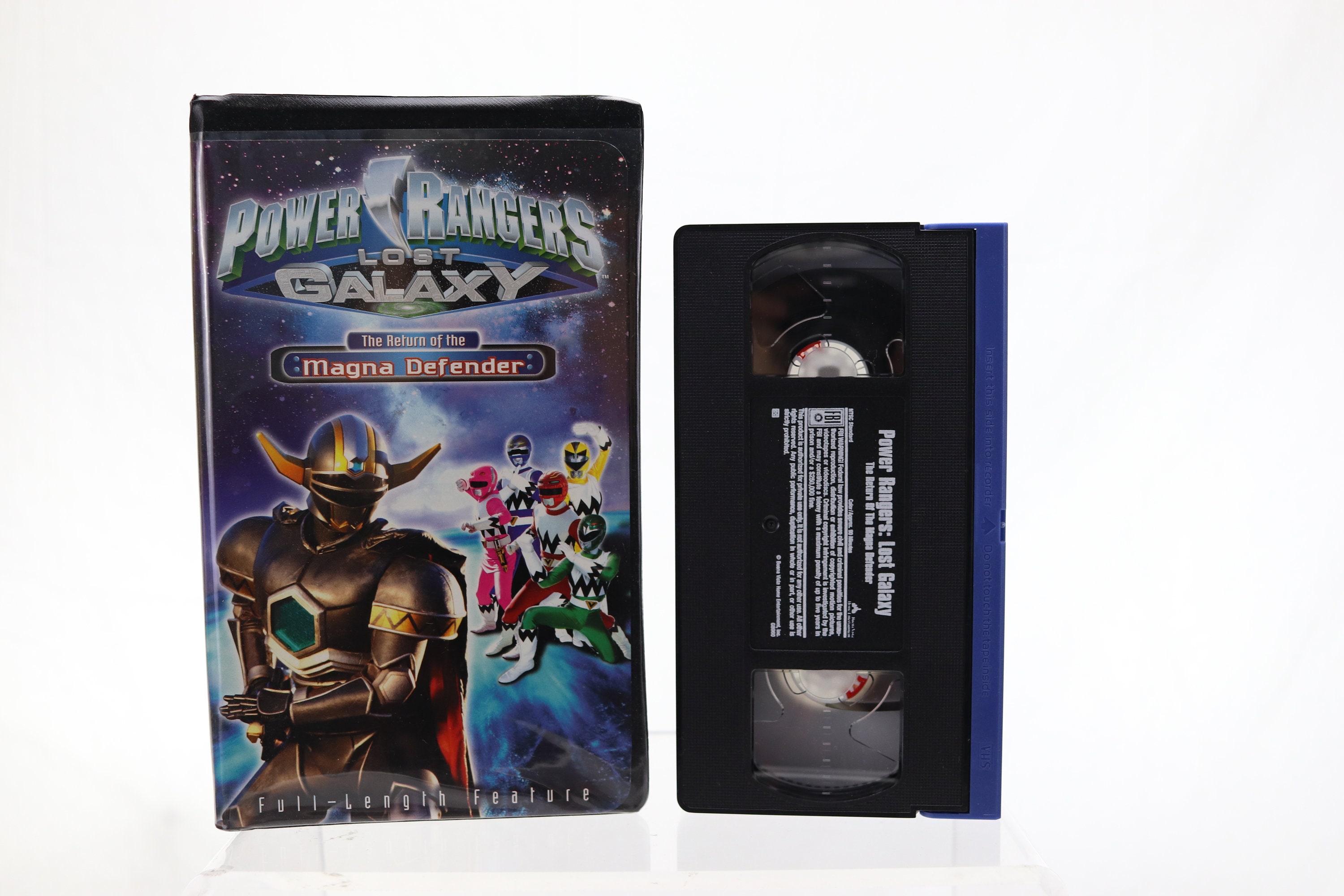 Power Rangers Lost Galaxy Magna Defender Vhs