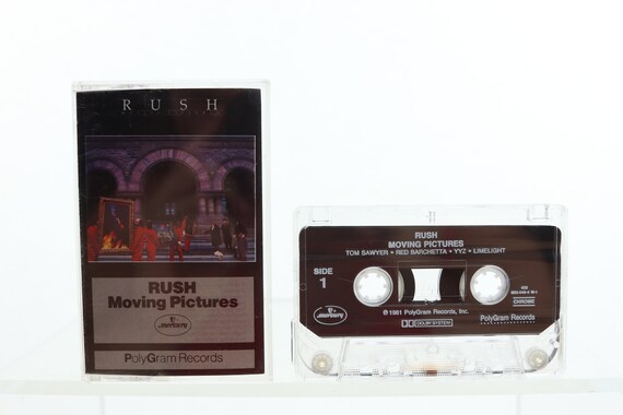 Rush Moving Pictures Cassette Tape - Etsy