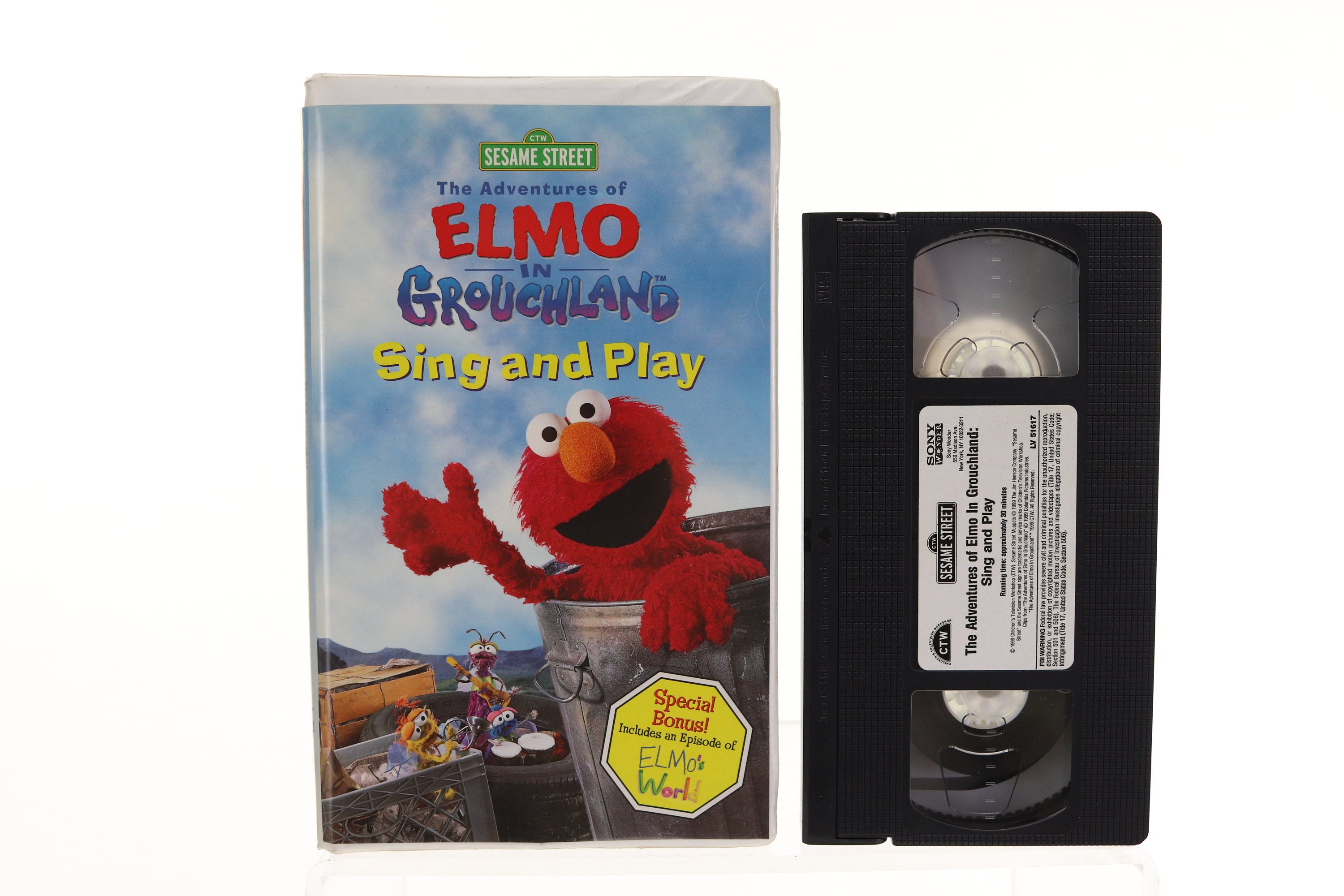 Sesame Street Dvd Vhs