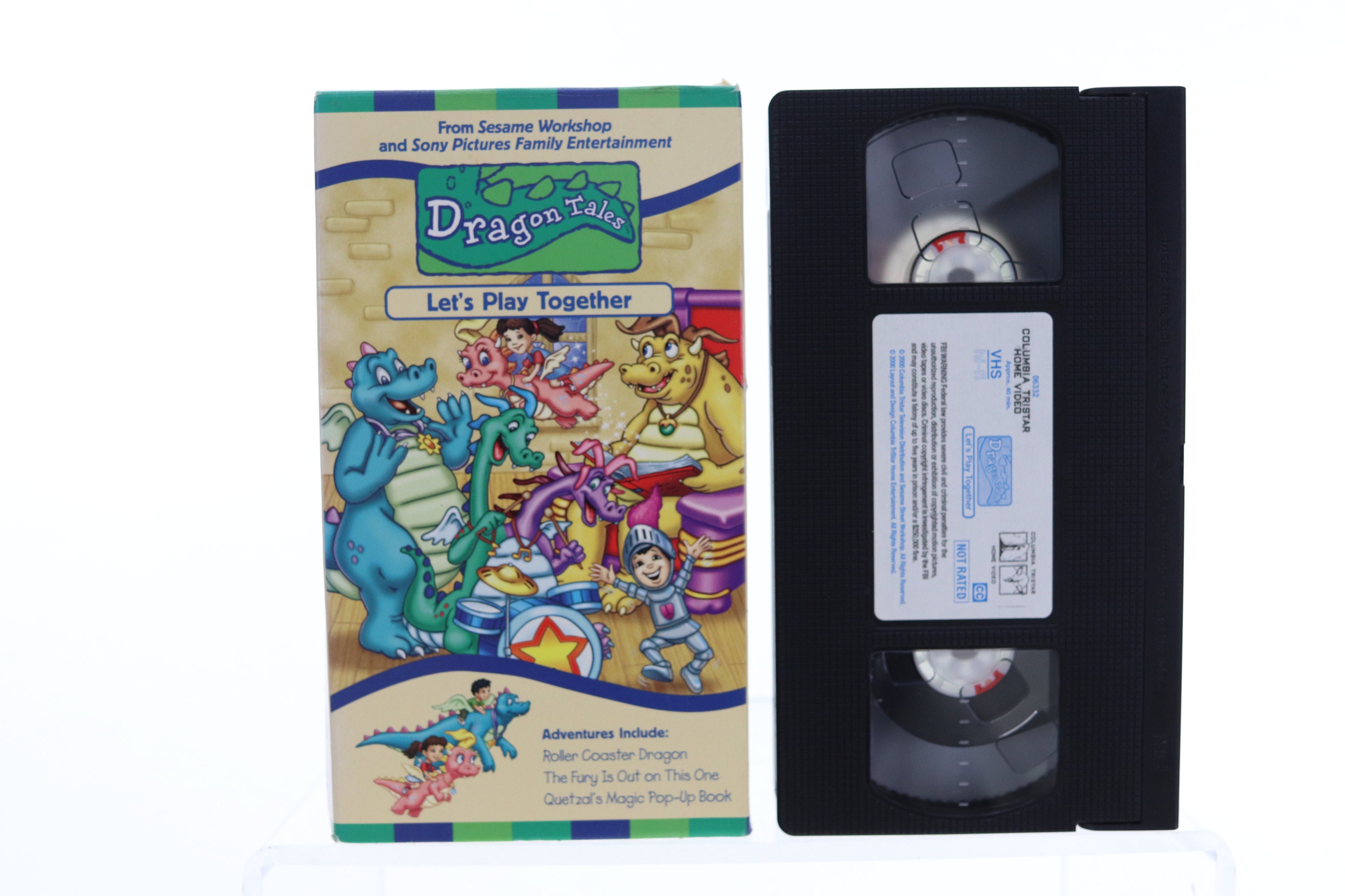 Dragon Tales Lets All Share Vhs