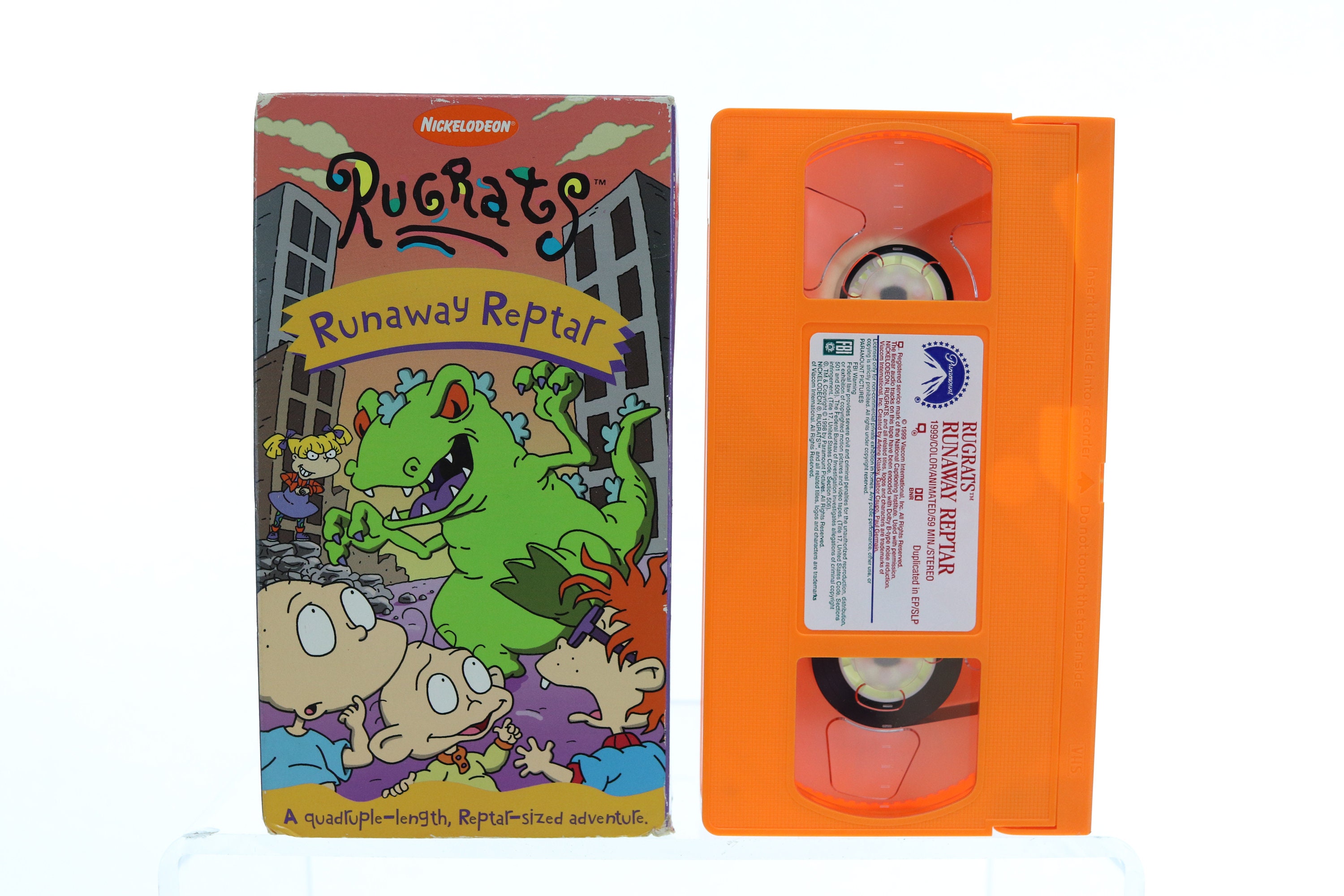 Rugrats Runaway Reptar Vhs