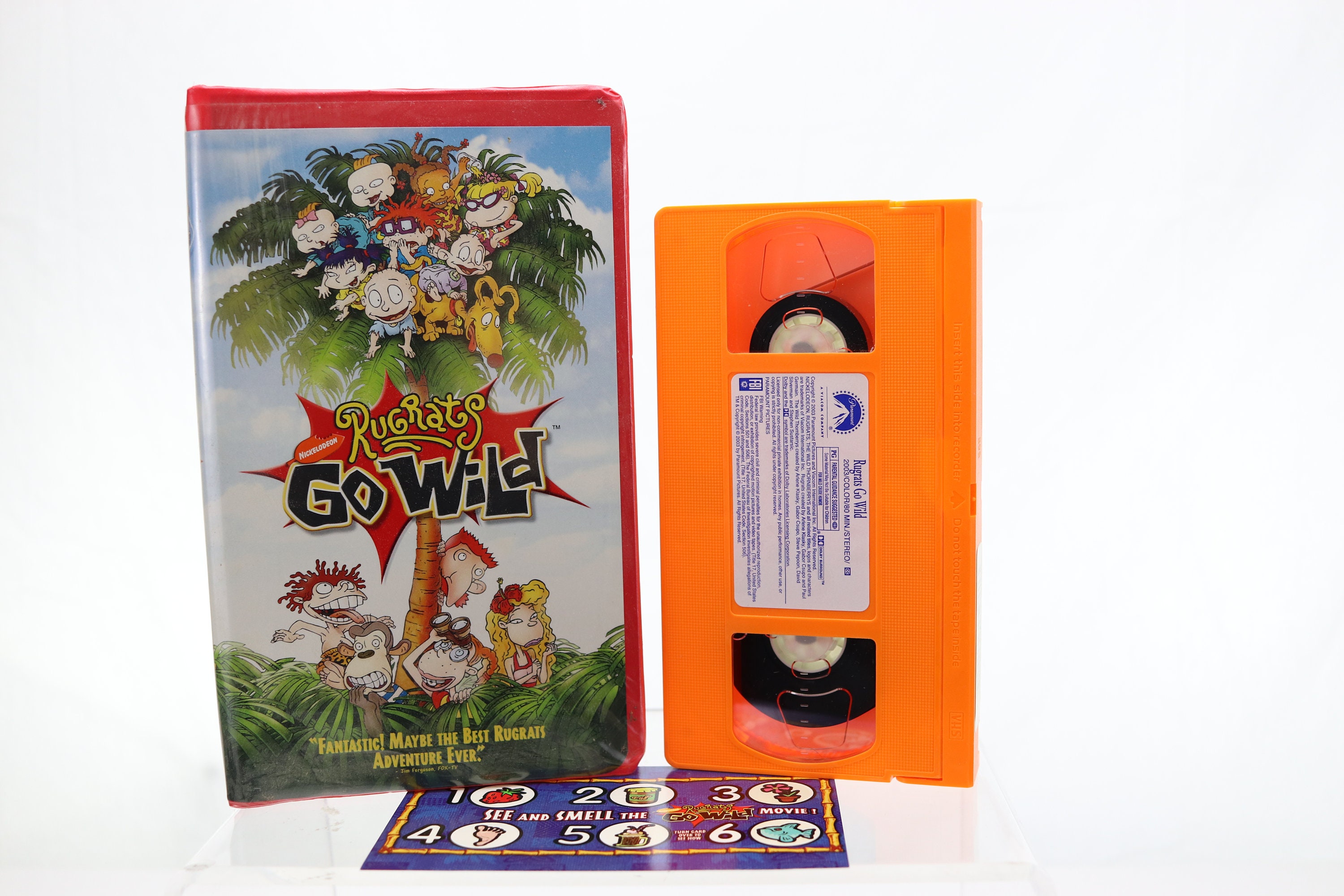 Rugrats Go Wild Vhs