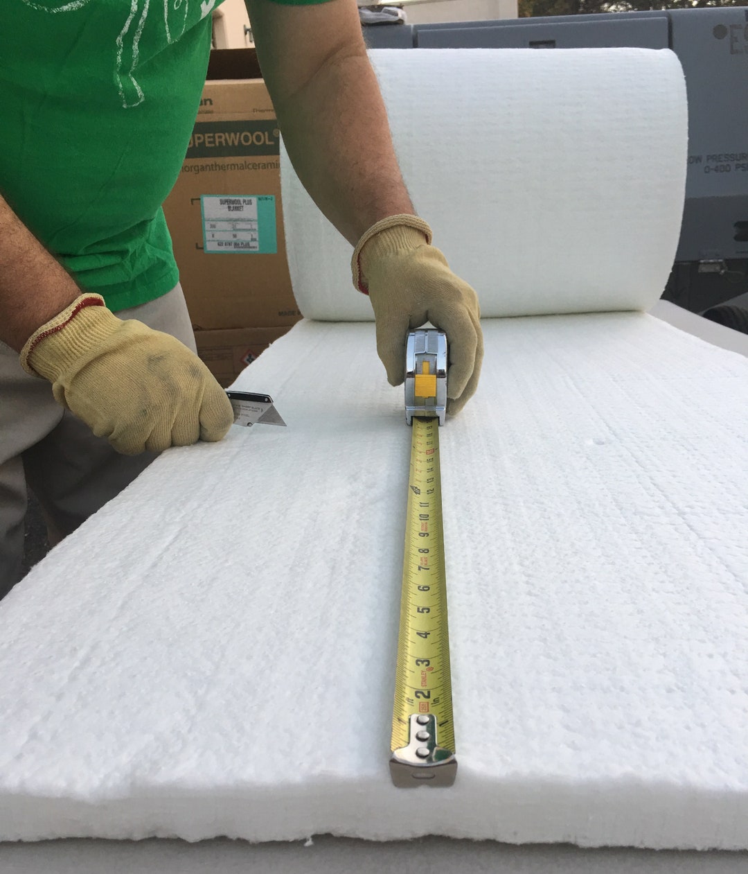 Superwool Plus 1652F 1" Safe Alternative Kaowool Insulation Blanket ...