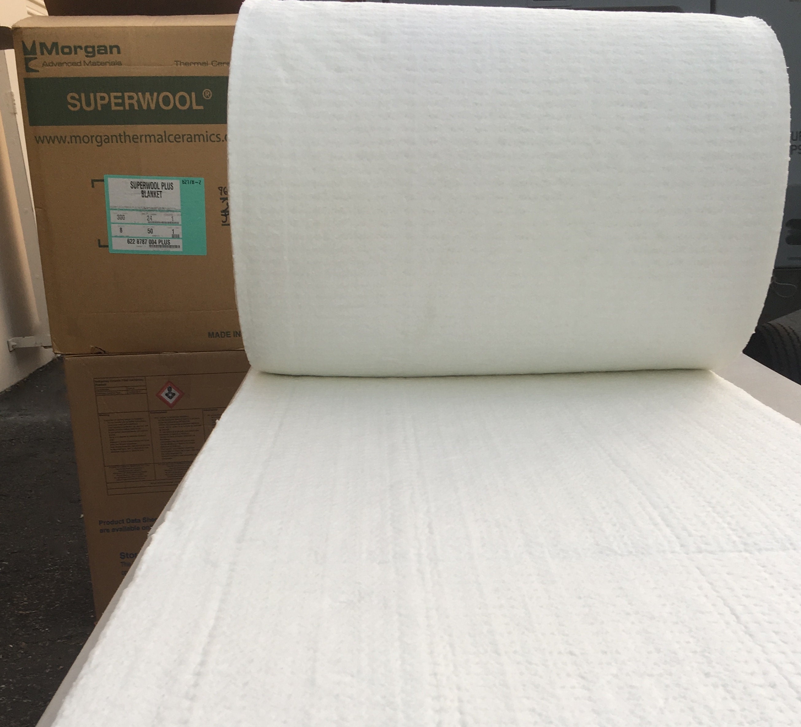 Superwool Plus 1652F 1" Safe Alternative Kaowool Insulation Blanket ...