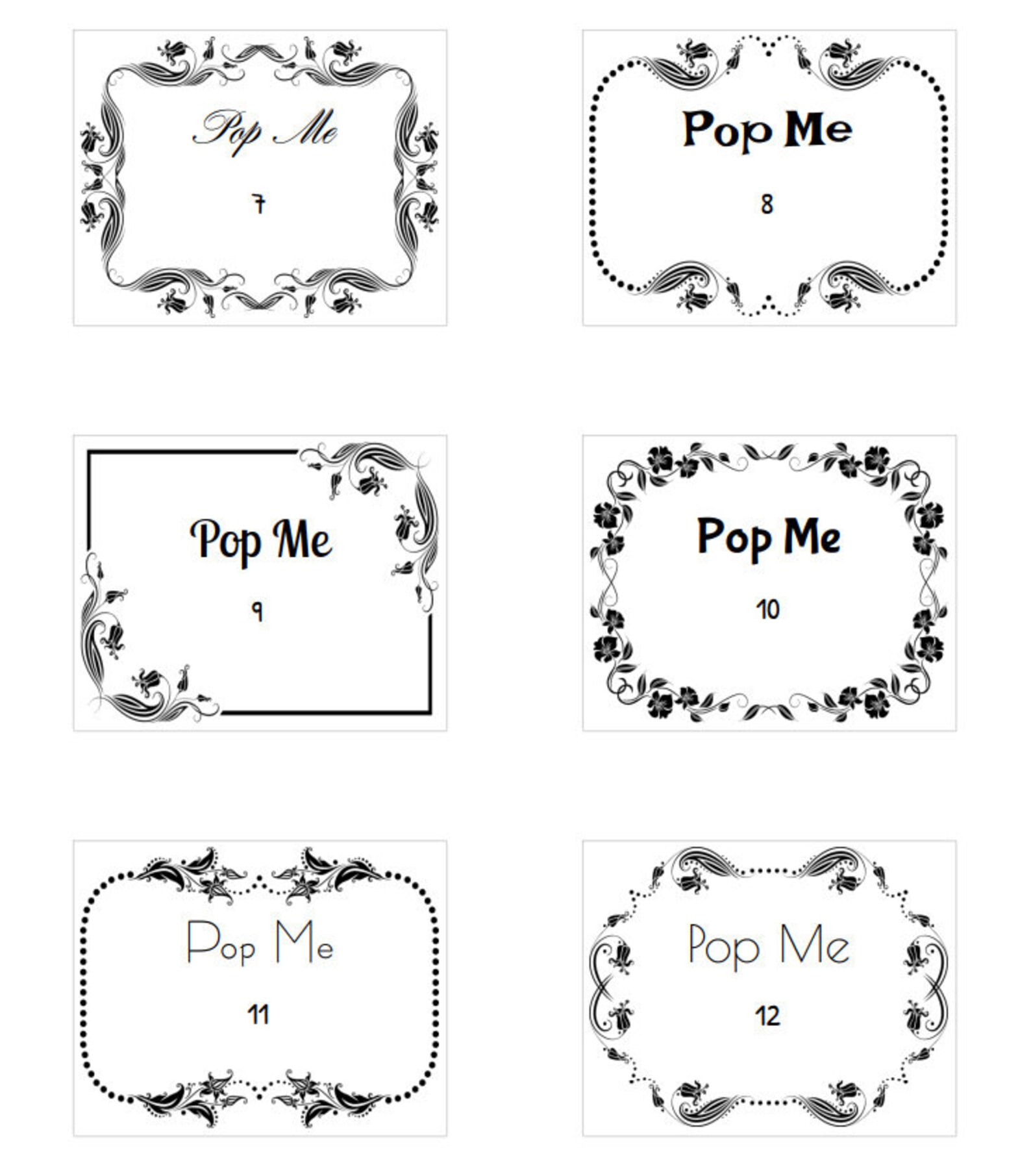 Balloon Pop Box Message in a Balloon Ask Bridesmaid/maid - Etsy