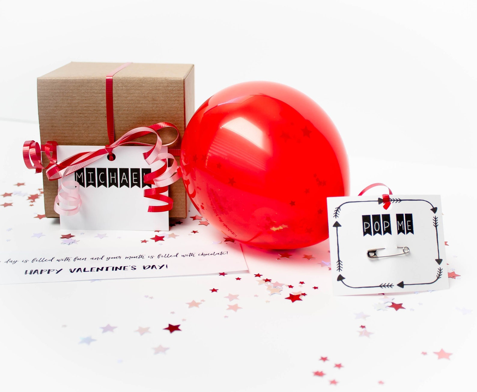 Balloon Pop Box – Message in a Balloon – Ask Bridesmaid/maid of Honor ...