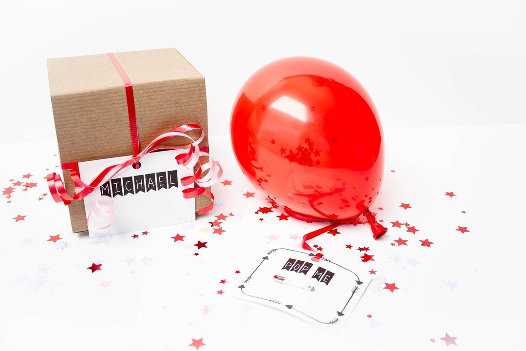 Balloon Pop Box – Message in a Balloon – Ask Bridesmaid/maid of Honor ...
