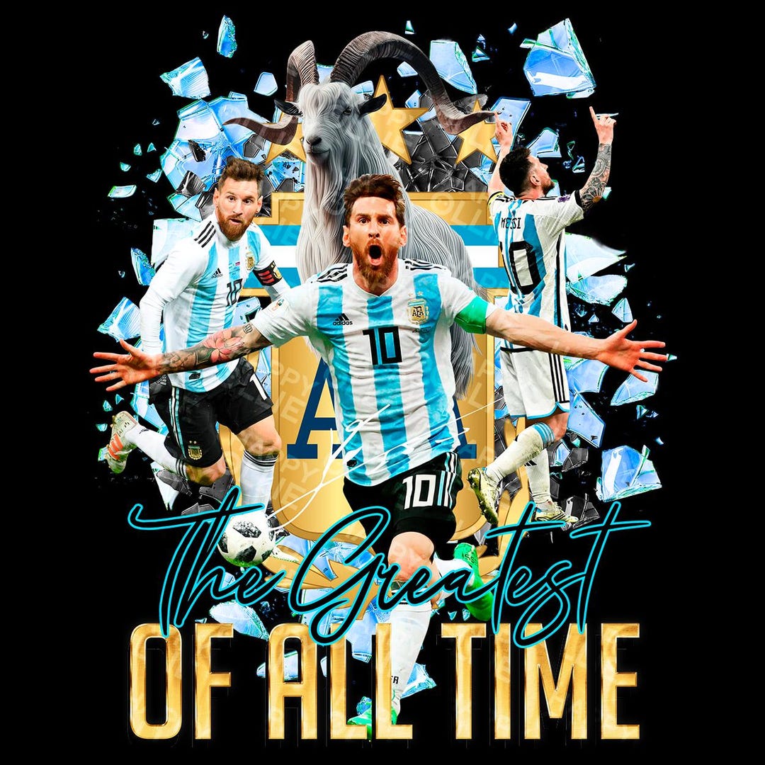Lionel Messi Clip Art Digital Download PNG & SVG Illustration/printable ...