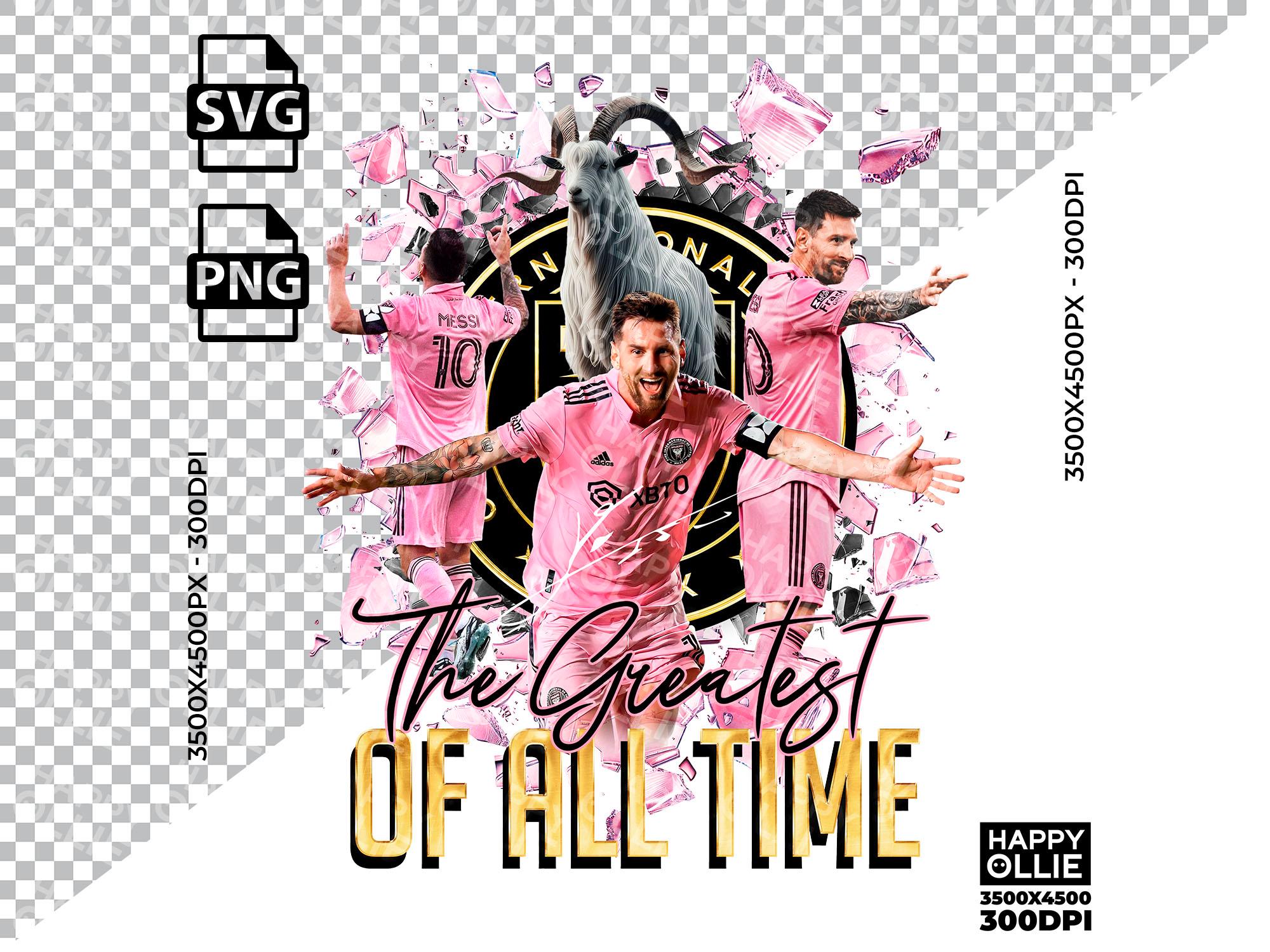 Lionel Messi Clip Art Digital Download PNG & SVG Illustration/printable ...