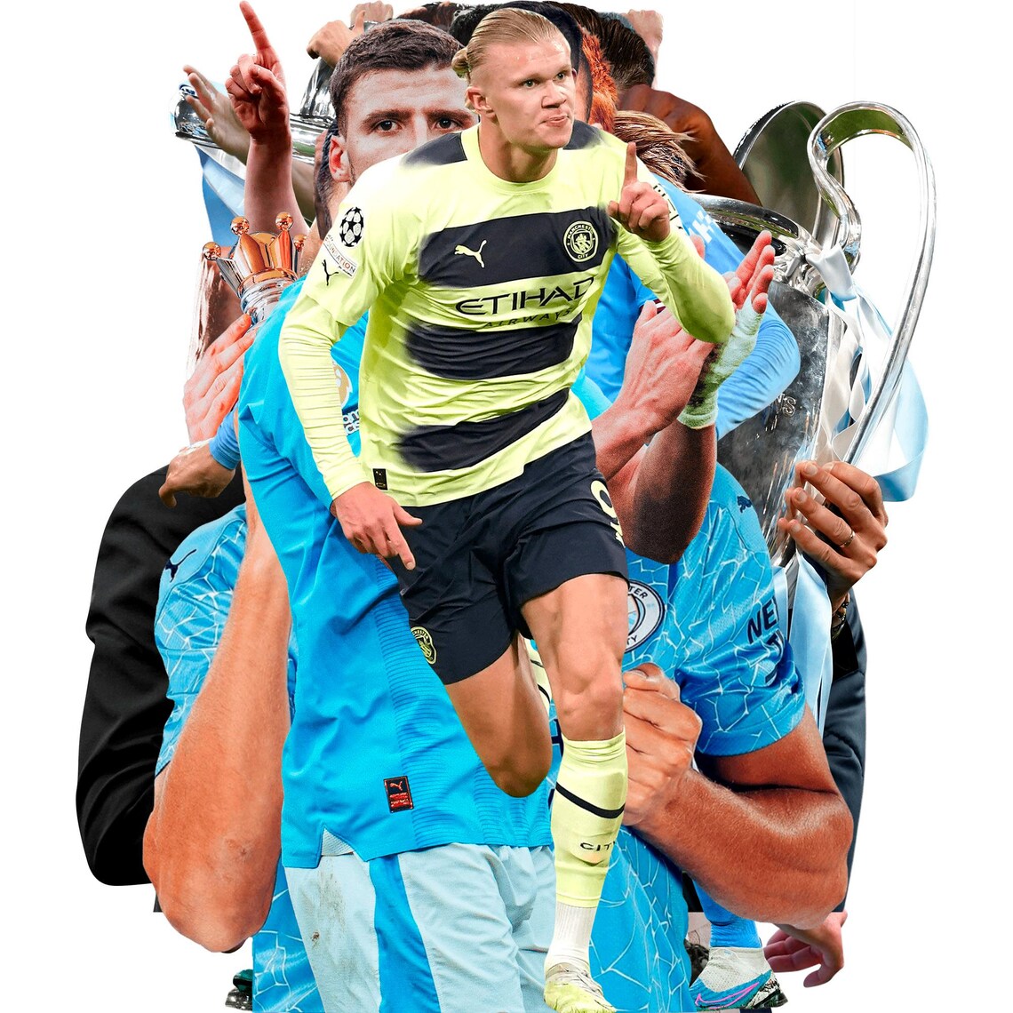 Manchester City PNG, Stickers Png, Premier League, City Silhouette ...