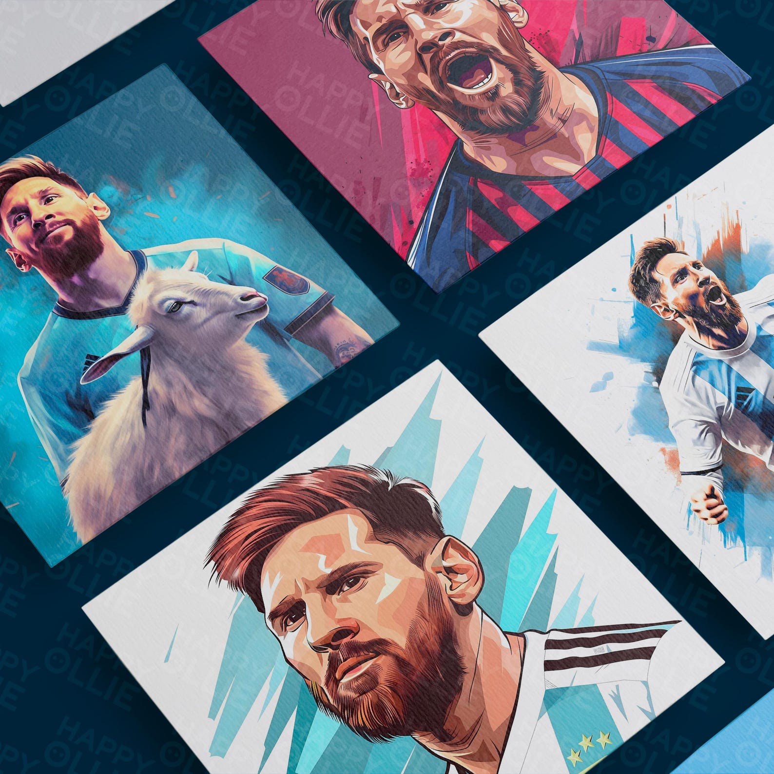 Lionel Messi Digital Paper, Scrapbook Papers, Wallpaper, Football ...