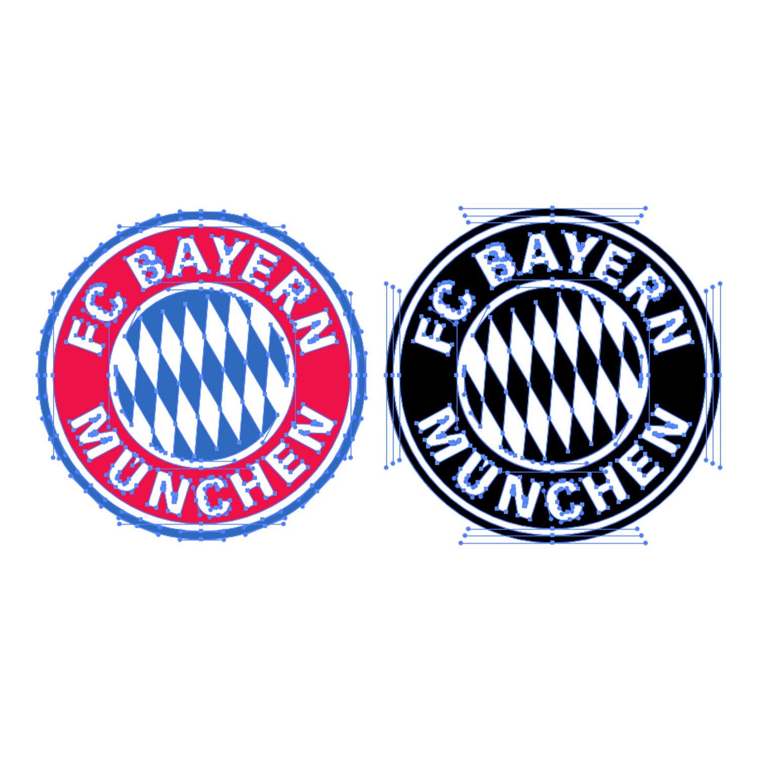 Bayern Munich Logo SVG Vector File. Bayern München Full Color and ...