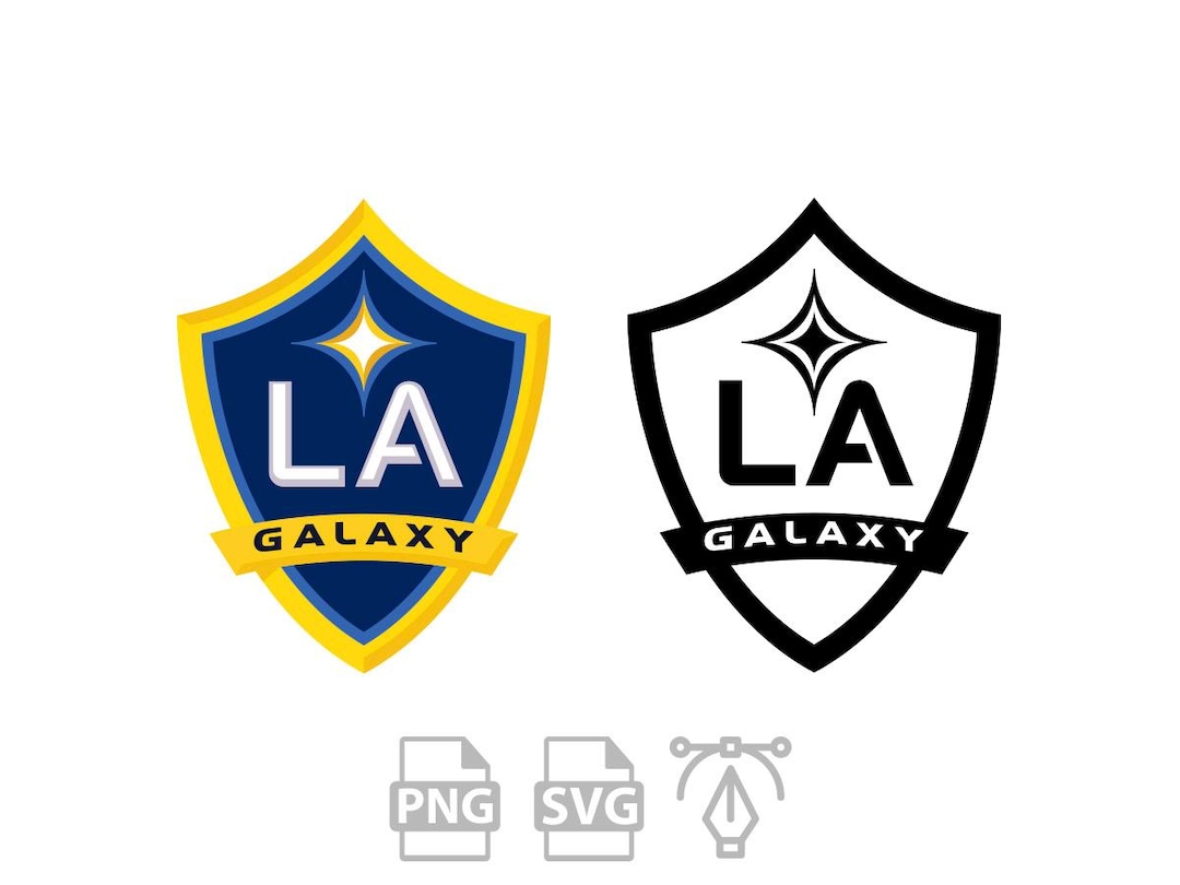 Los Angeles Galaxy Logo SVG Vector File. Full Color and Monochromatic ...
