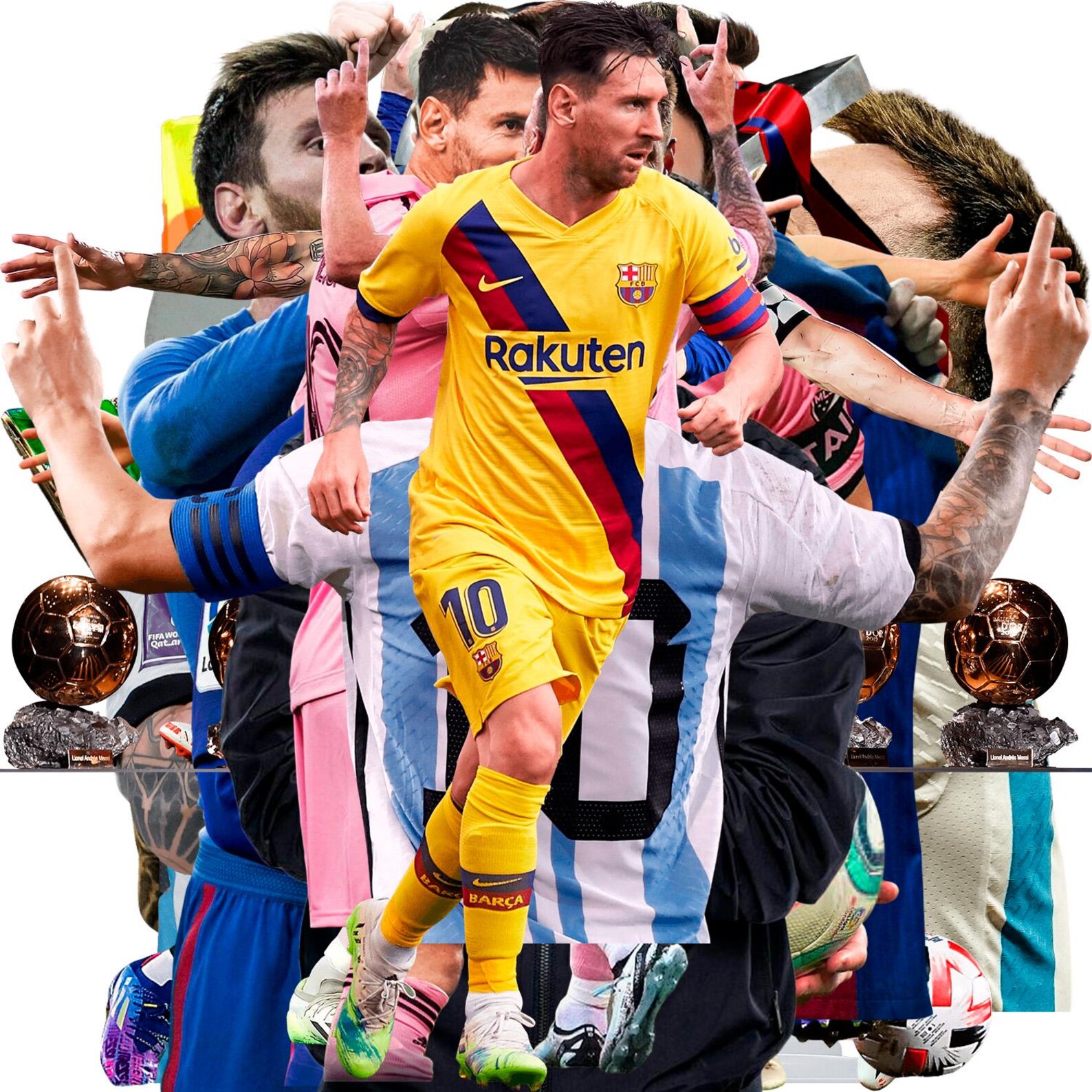 Lionel Messi PNG, Leo Messi Png, Messi Stickers, GOAT, Inter Miami Png ...