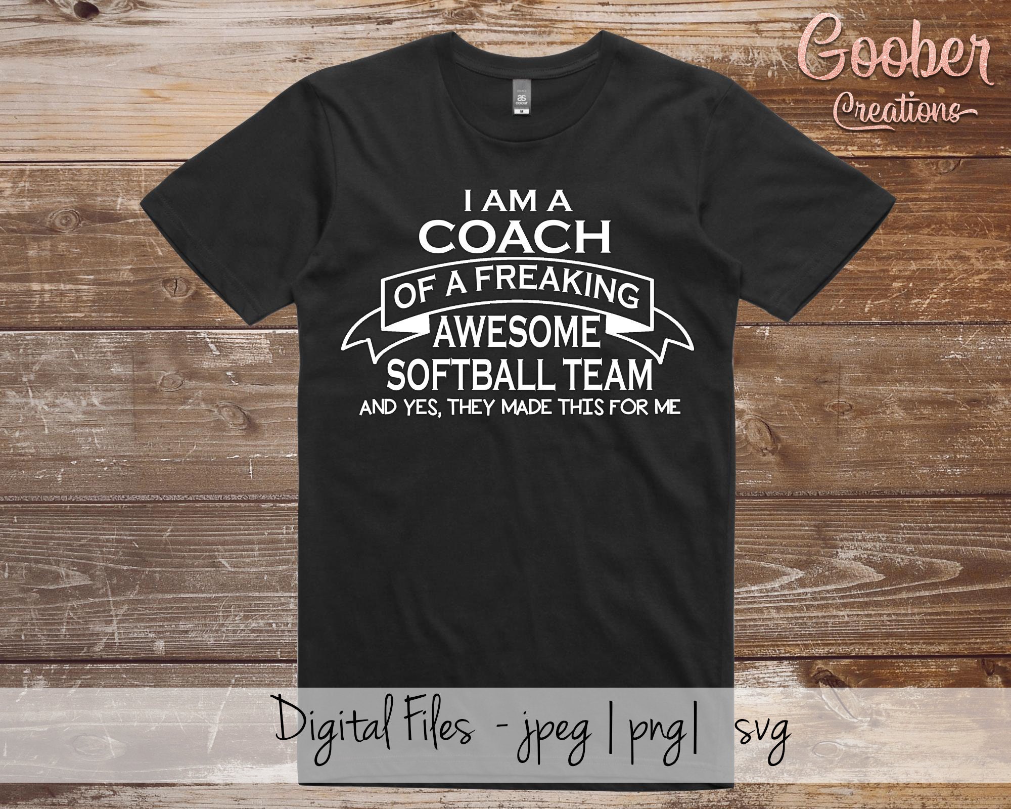 I Am a Coach of a Freaking Awesome Softball Team - Etsy