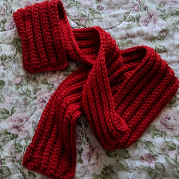 Red Scarfs - Etsy