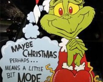 Grinch cut outs | Etsy