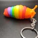 Chainmail Fidget Slug Keychain - Etsy