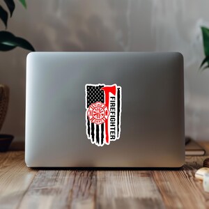 American Distressed Flag Firefirefighter Axe Emblem 1101 - Size: 5 ...