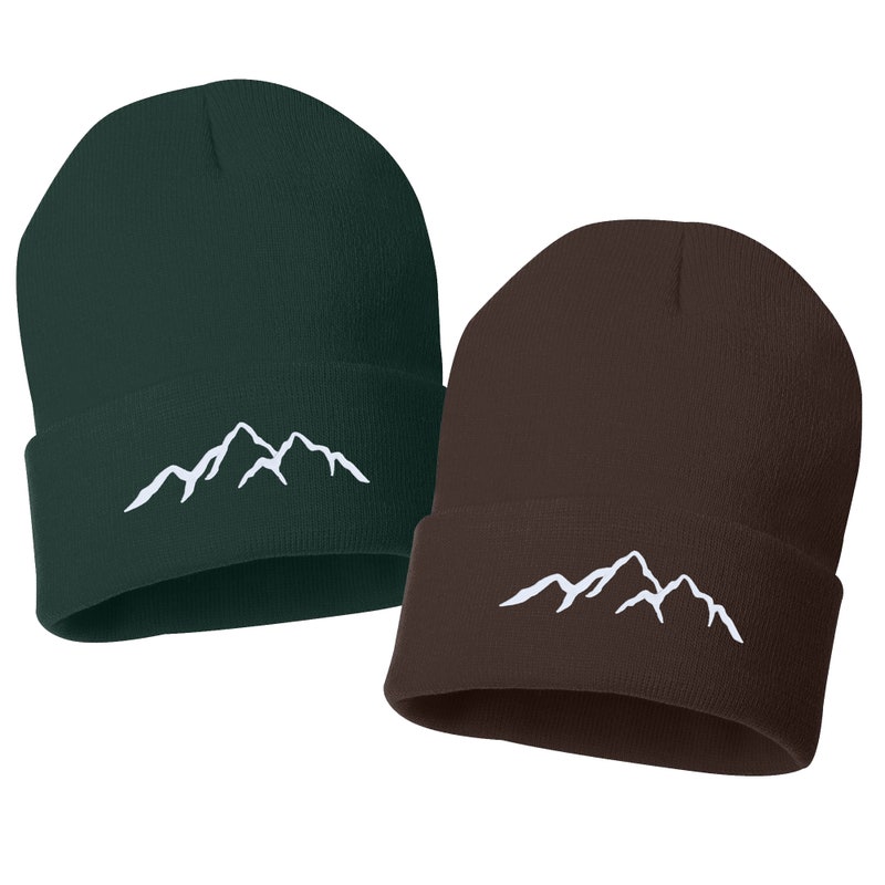 Mountain Mens Beanie - Etsy