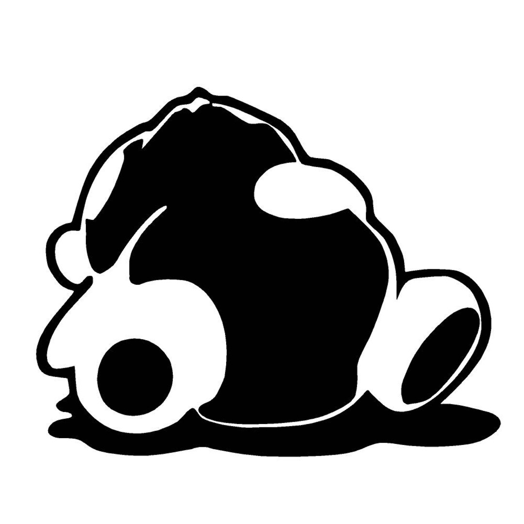 Sleeping Panda JDM Tuner - 2-pack, 4 Inch - Vinyl Decal Window Sticker ...
