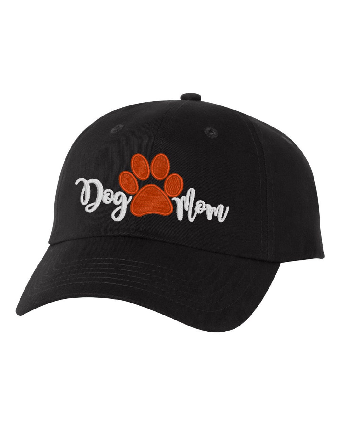 DOG MOM V3 Hat Cap, Dog Mom, Mom Hat, Unstructured Embroidered Hat - Etsy