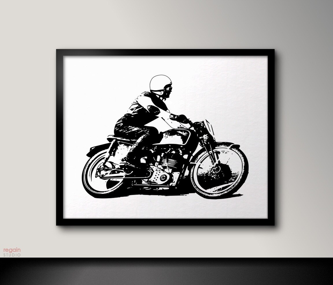 Cafe Racer Art | Reviewmotors.co