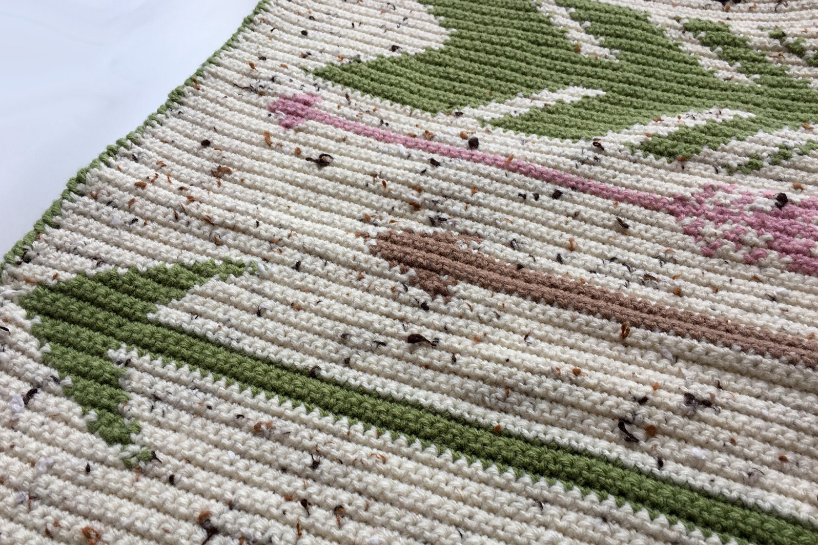 Wandering Arrows Baby Blanket, Crochet Arrow Blanket, Crochet Pattern ...