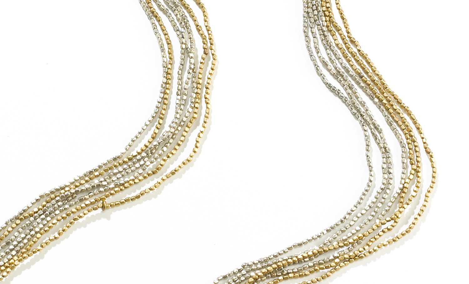 Multi Strand Boho Necklace - Long Women Necklace - Seed Beaded Necklace ...