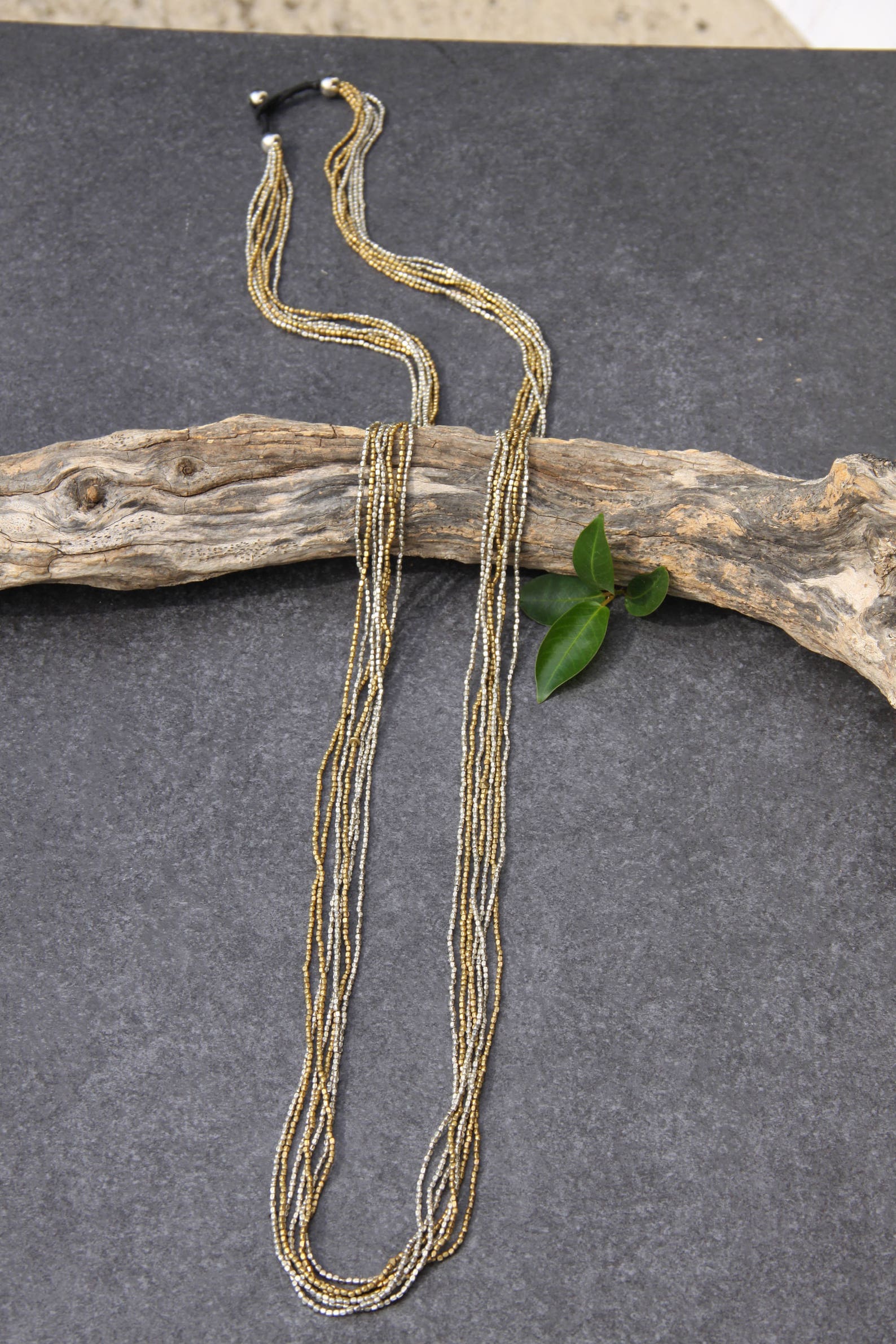 Multi Strand Boho Necklace - Long Women Necklace - Seed Beaded Necklace ...