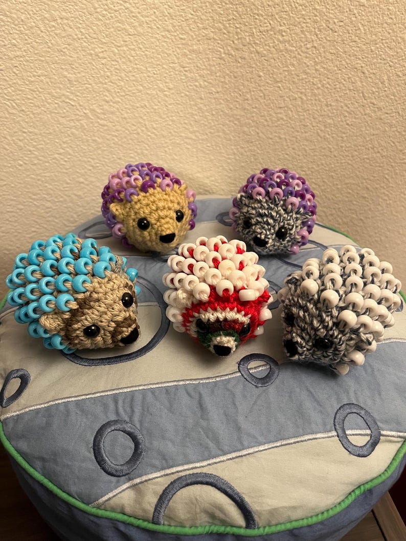 Fidget Toy Hedgehogs Perfect for the Holiday Season Handheld, Handmade ...