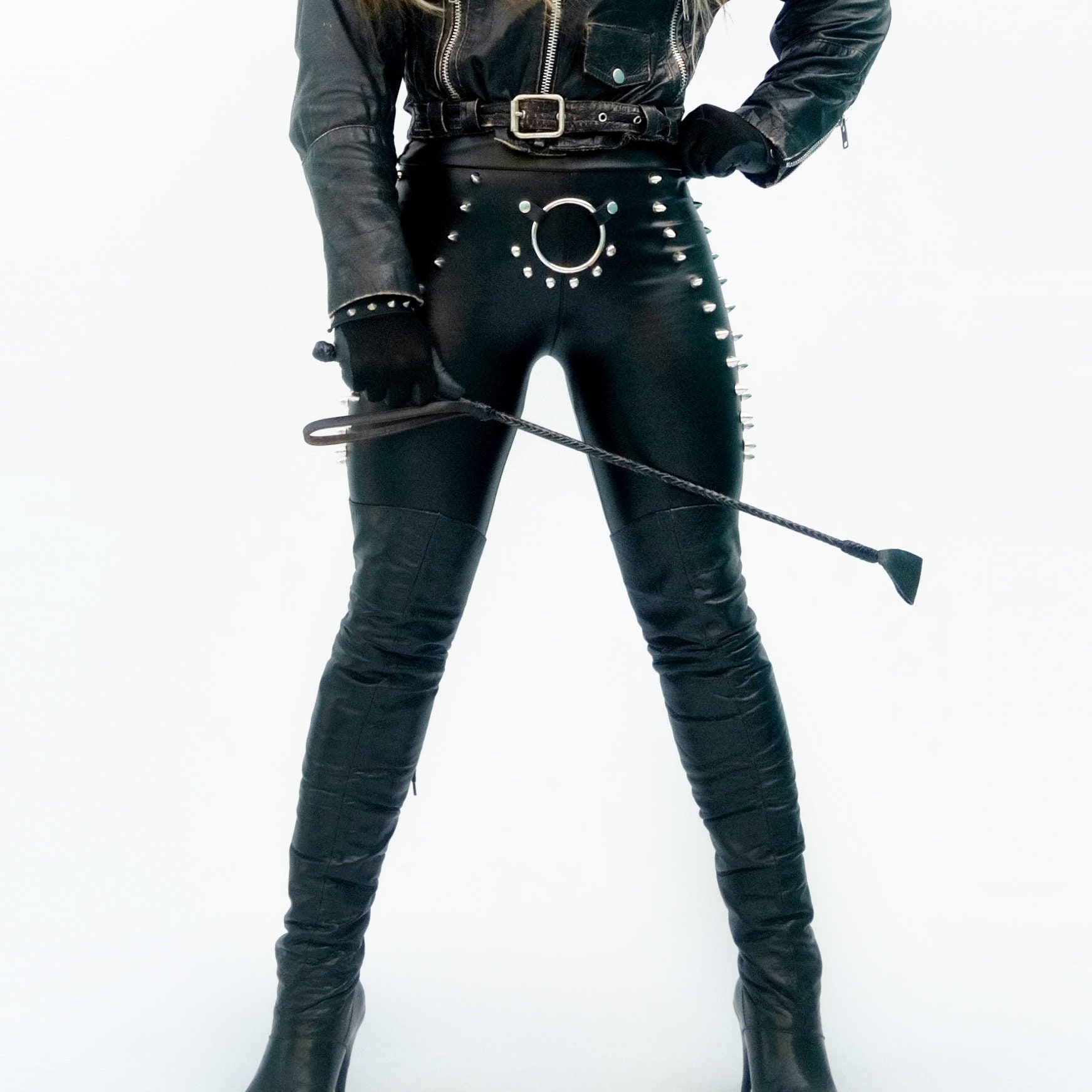 Leggings, Studded Leggings, Heavy Metal Clothes, Rock Clothing, Leather ...