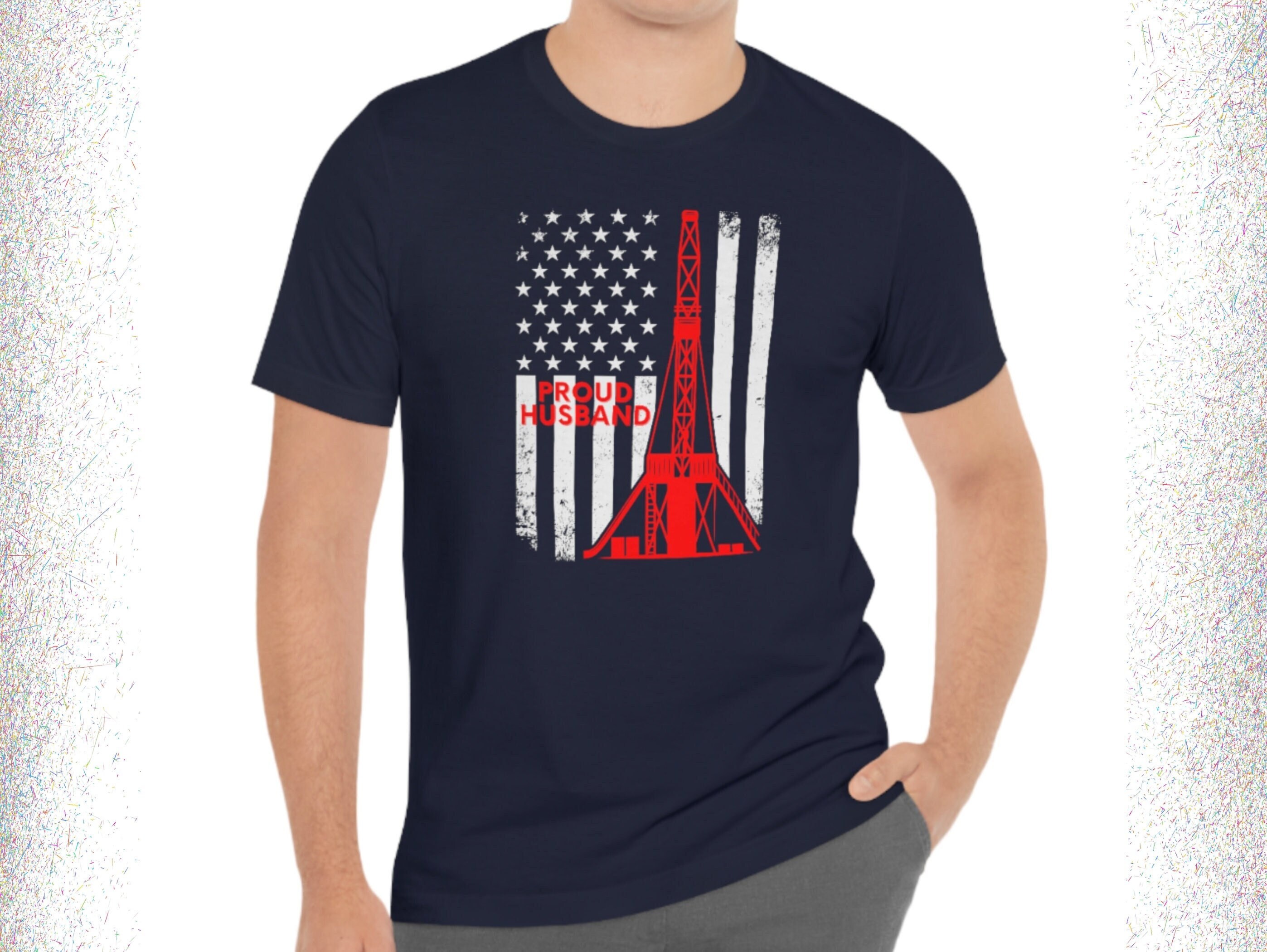 Oil Rig Tshirt,offshore Oil Rig,oil Drilling Rig,oilfield Strong,texas ...