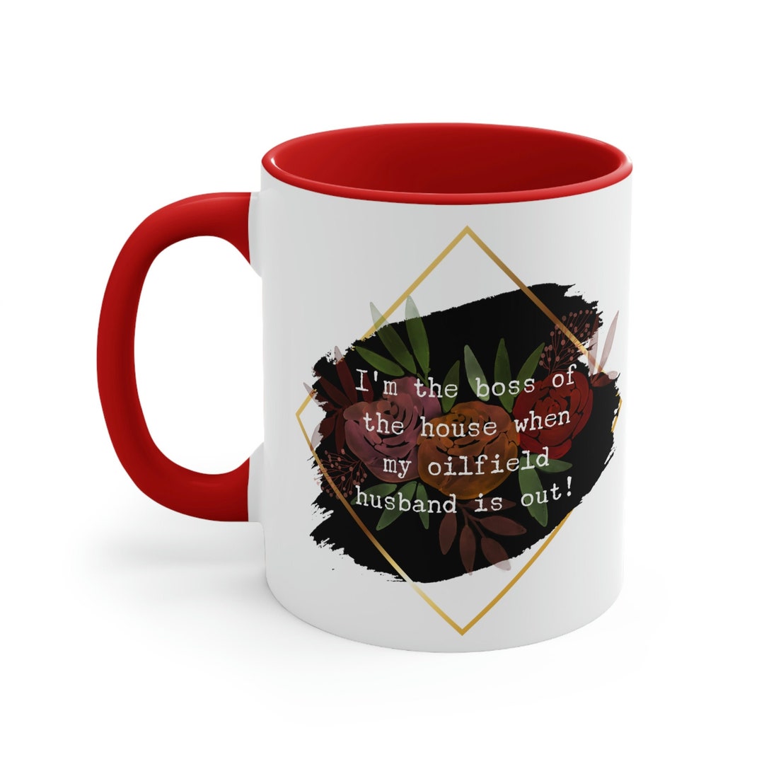 Oilfield Wife Mug,oil Rig Mom Cup,oilfield Gift,oilfield Trash,funny ...