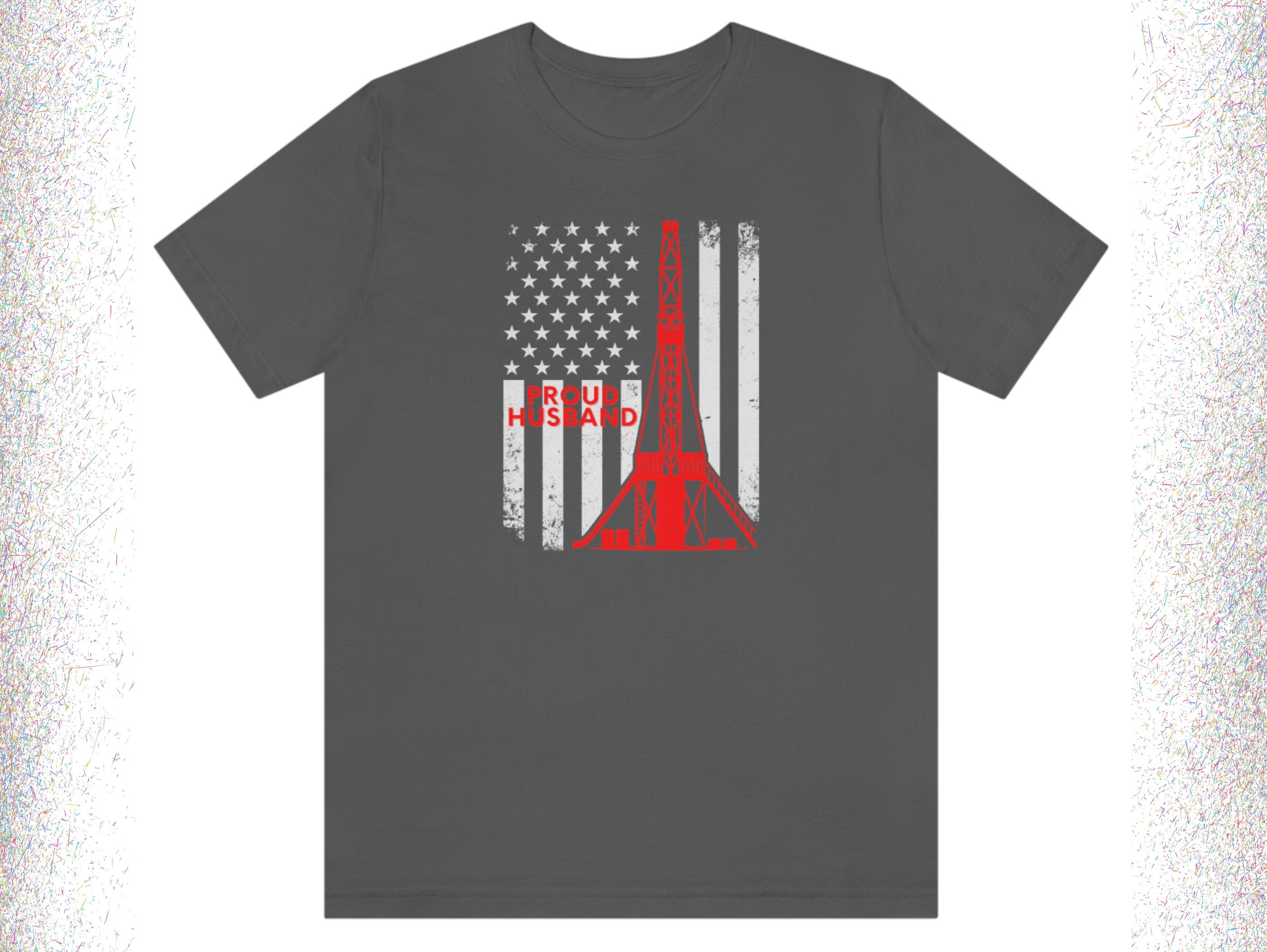 Oil Rig Tshirt,offshore Oil Rig,oil Drilling Rig,oilfield Strong,texas ...