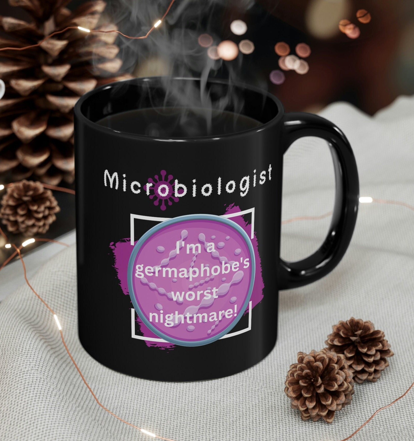 Microbiologist Mug,funny Quote Microbiology Coffee Cup,future Biologist ...