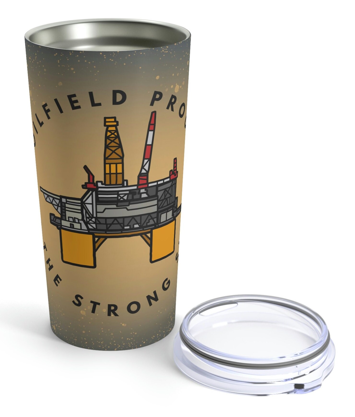 Oilfield Tumbler,drilling Rig Tumbler,oilfield Wife Tumbler,oil Rig ...