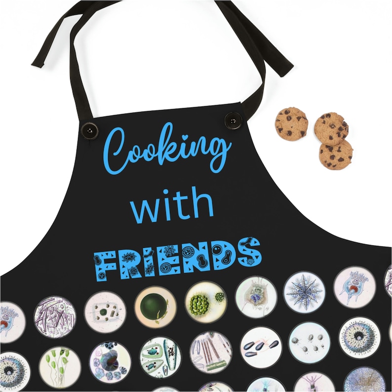 Microbiologist Apron Gift for Biology Teacher Immunology Gift Bacteria ...